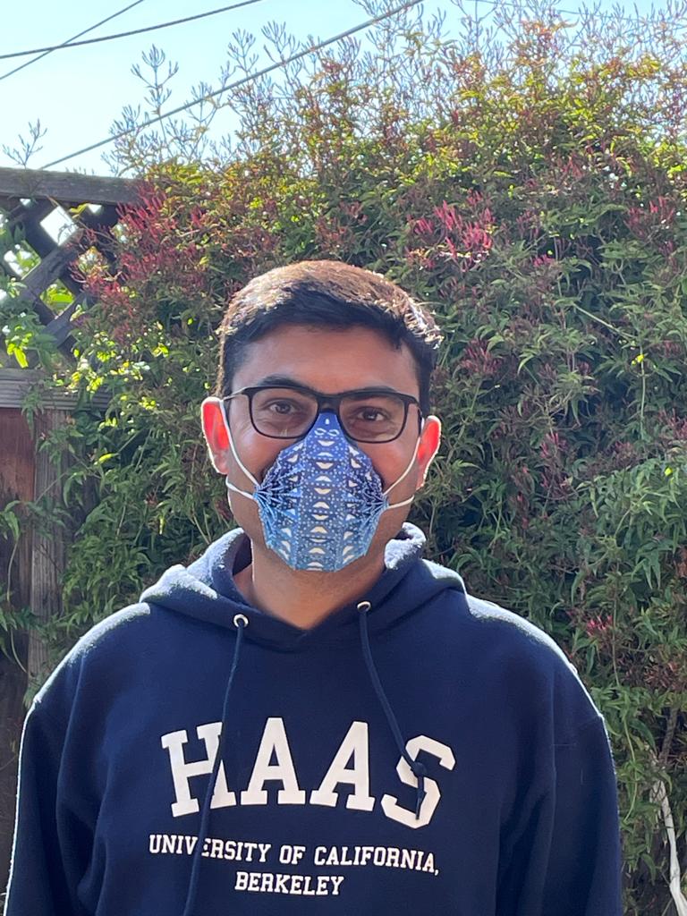 Airgami N95 Mask, Best Breathability, Fit, & Origami Look Gradient Colors